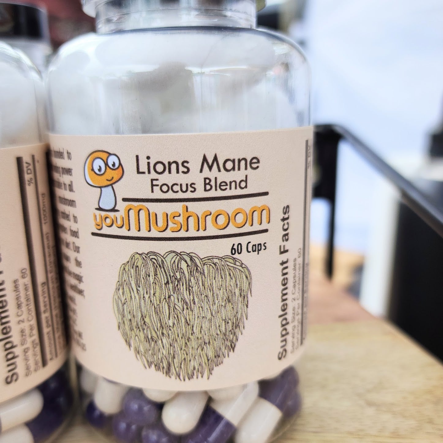 Supplement - Lion's Mane - Focus Blend (60 Capsules) – YouMushroom!